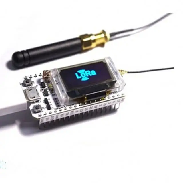 A5-- 868MHz/915MHz LoRa ESP32 OLED Wifi SX1276 Module IOT Development Board with Antenna for ...
