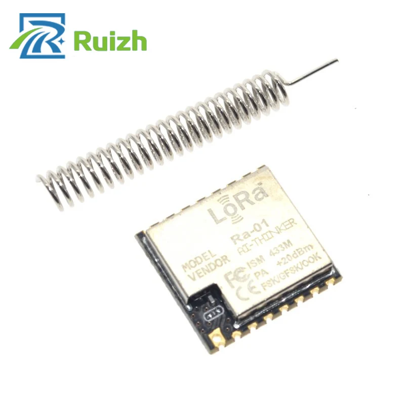 Ra-01 SX1278 LoRa Spread Spectrum Wireless Module 433MHz Wireless Serial Port UART Interface ...