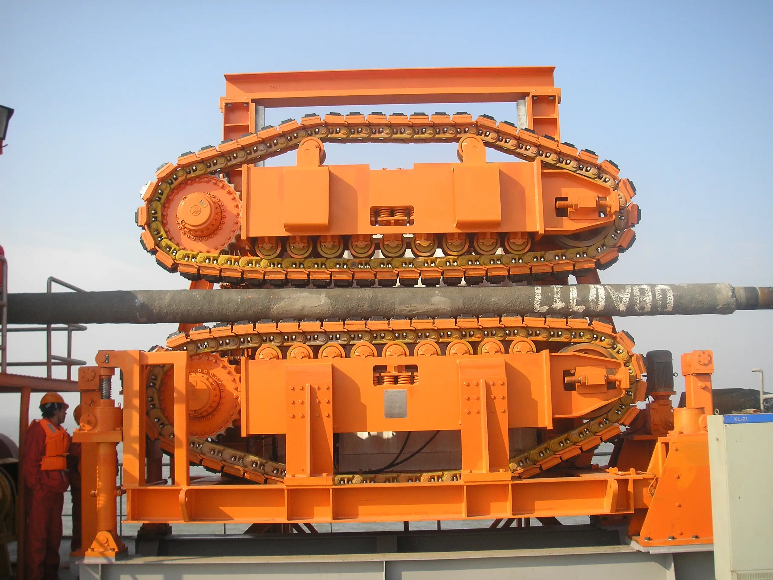 Large Pipeline Transportation Tensioner For Pipe Laying System ThatShop Large Pipeline Transportation Tensioner For Pipe Laying System ThatShop