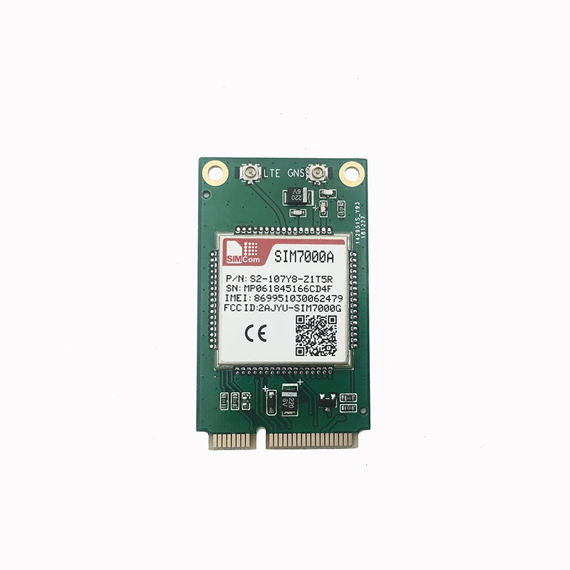 Simcom Sim7000a Emtc Cat M1 Nb Iot Module Sim7000 Mini Pcie Lpwa Module