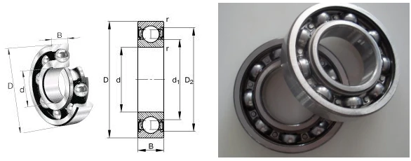 6004 LLU 6005LLU 6006LLU 6007LLU NTN ball bearing, View 6006 LLU ...