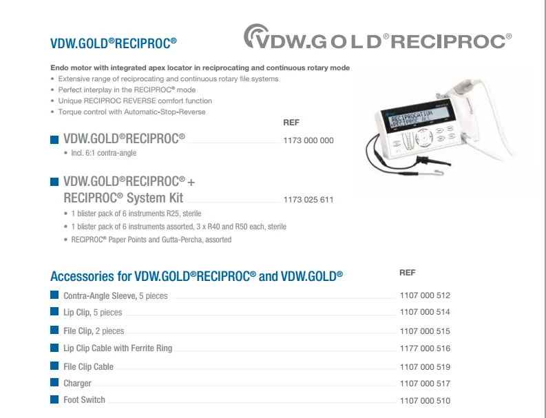 Reciproc Apex Locator Vdw at Eve Collie blog