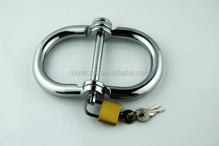 Electronic Handcuff Metal Stainless Steel Handcuff For Adult Couple Fun