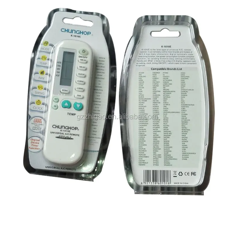 Chunghop Universal A C Remote Codes Kitbodywave