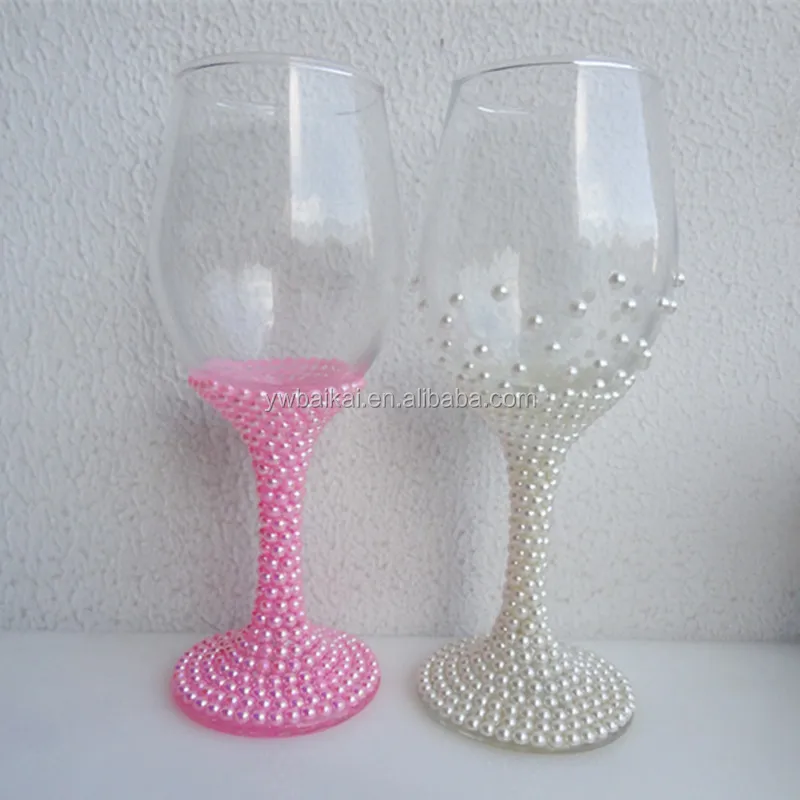 New Design Colorful Wine Glass Cup Set With Diamond With Oem Service View High Quality Wine
