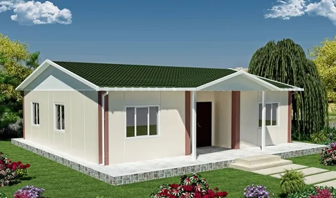 Low Cost Install Convenient Long Lifespan Small Prefab House Design In 