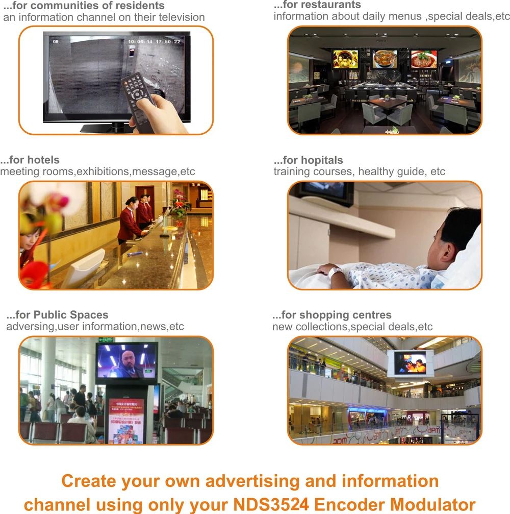 DEXIN NDS3524 HD Encoder Modulator - Efficient & Cost-effective