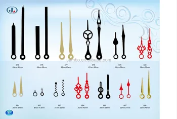 Custom Color Novelty Clock Hands - Buy Novelty Clock Hands,Clock Hands ...