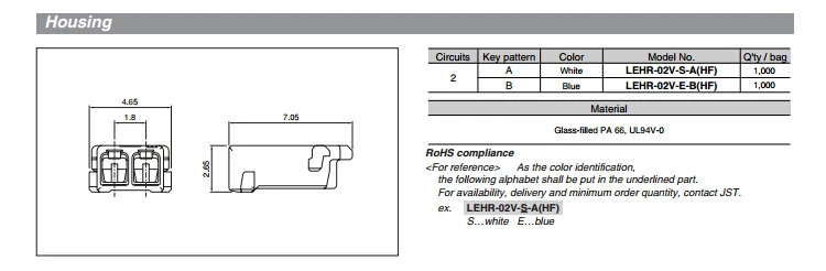 JST LEH Series Connectors - Reliable Wire to Board Solutions
