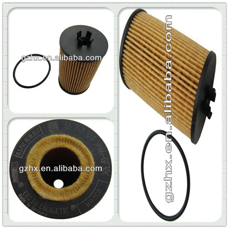 Auto/Car Spare Parts Oil Filter with O-Ring for CHEVROLET CRUZE ...