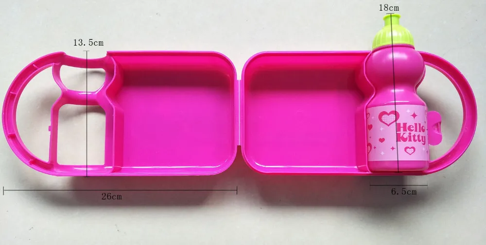 Bpa Free Plastic Cartoon Lunch Box And Water Bottle With Handle For bpa-free-plastic-cartoon-lunch-box-and-water-bottle-with-handle-for
