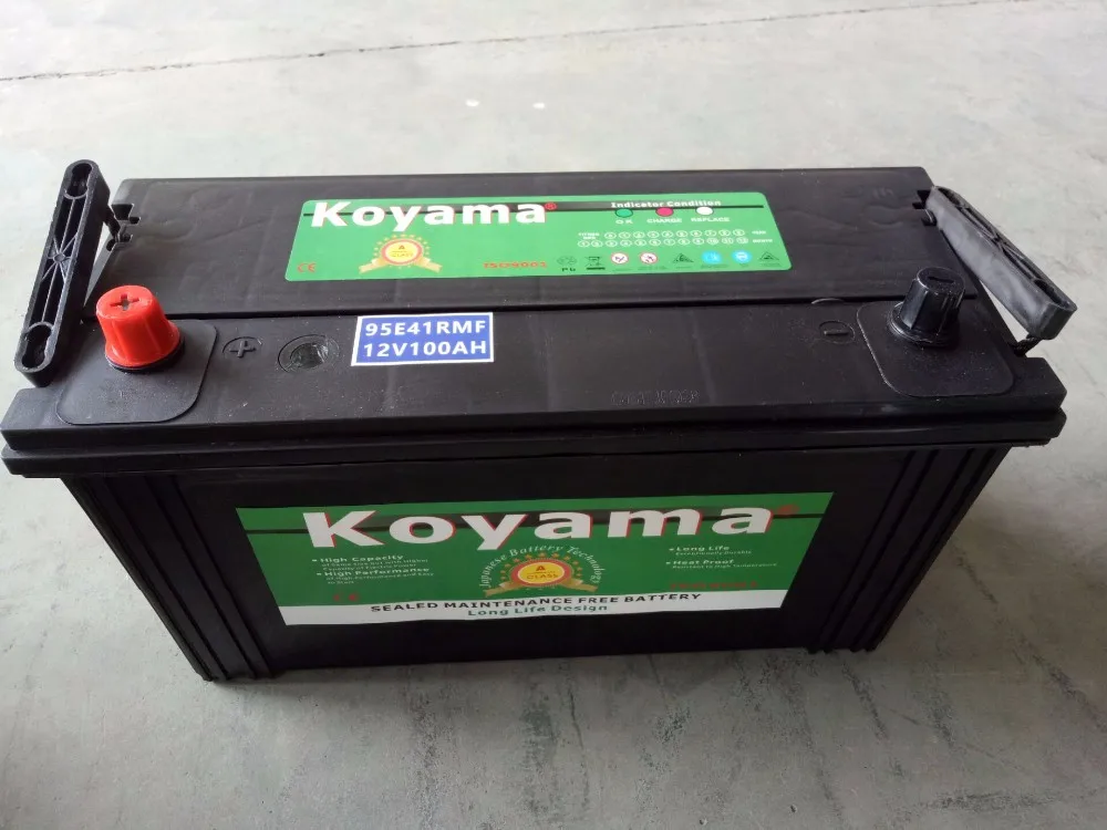 Automotive Battery 95E41R-MF for Bus - 81-100AH Capacity
