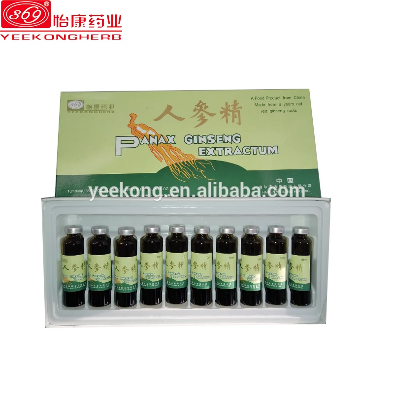 Extractum Extract Panax Korean Red Ginseng Oral Liquid Strength