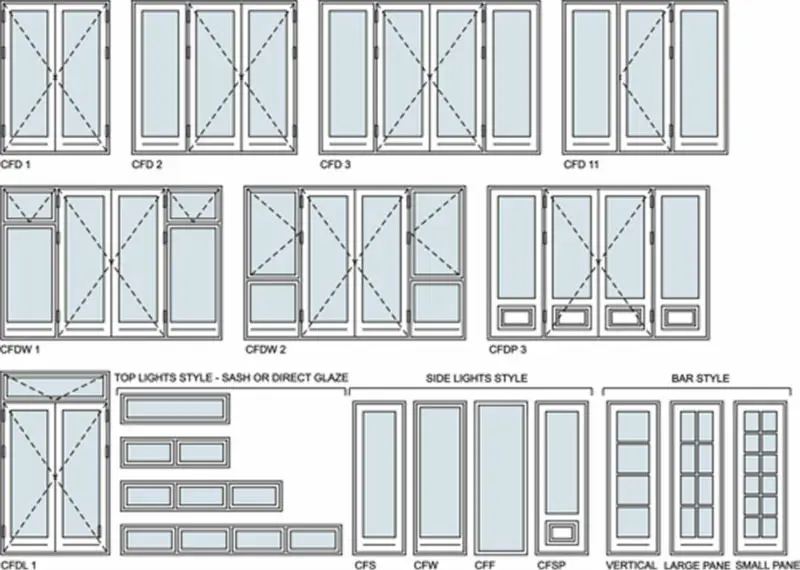 Double Leaf Aluminum Exterior Door Mq Em105 View Aluminum Exterior