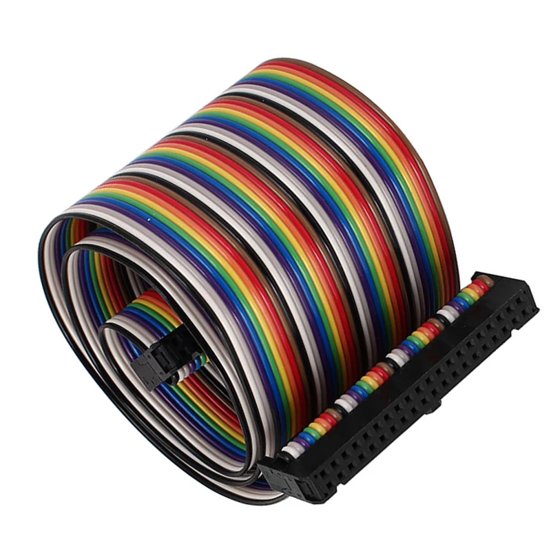 Custom Service Ul2651 26awg Flat Ribbon Cable With Idc Connector 14 Pin - Buy Ul2651 26awg Flat ...