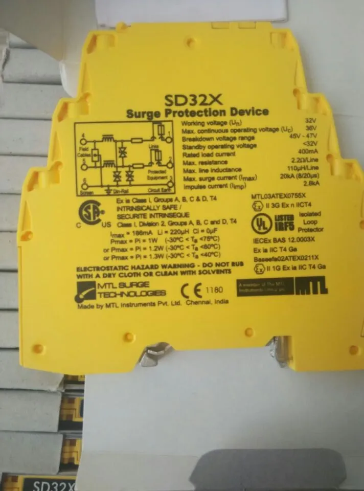 Mtl Sd32t3 Mtlsd32t3 Signal Isolator Safety Barrier Proximity Switch Surge Protector Mtl Sd32r ...