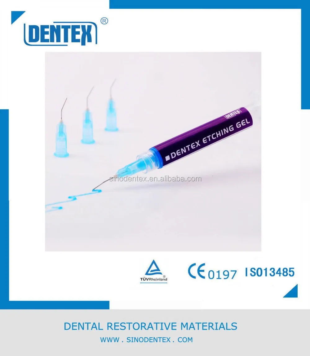 Dentex Dental Etching Gel 37% Phosphoric Acid Gel Etchant(id:10091991) Product details - View ...