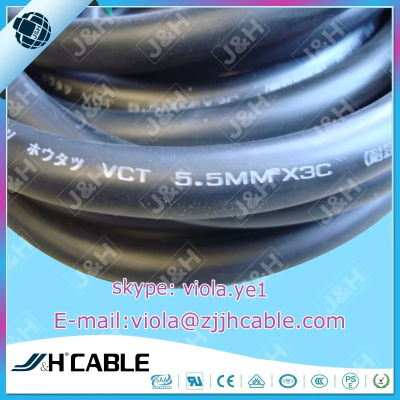 Japanese Standard Indoor Power Cable For Electrical Instruments Pse Vct Vsf Hvsf Vctf Hvctf ...