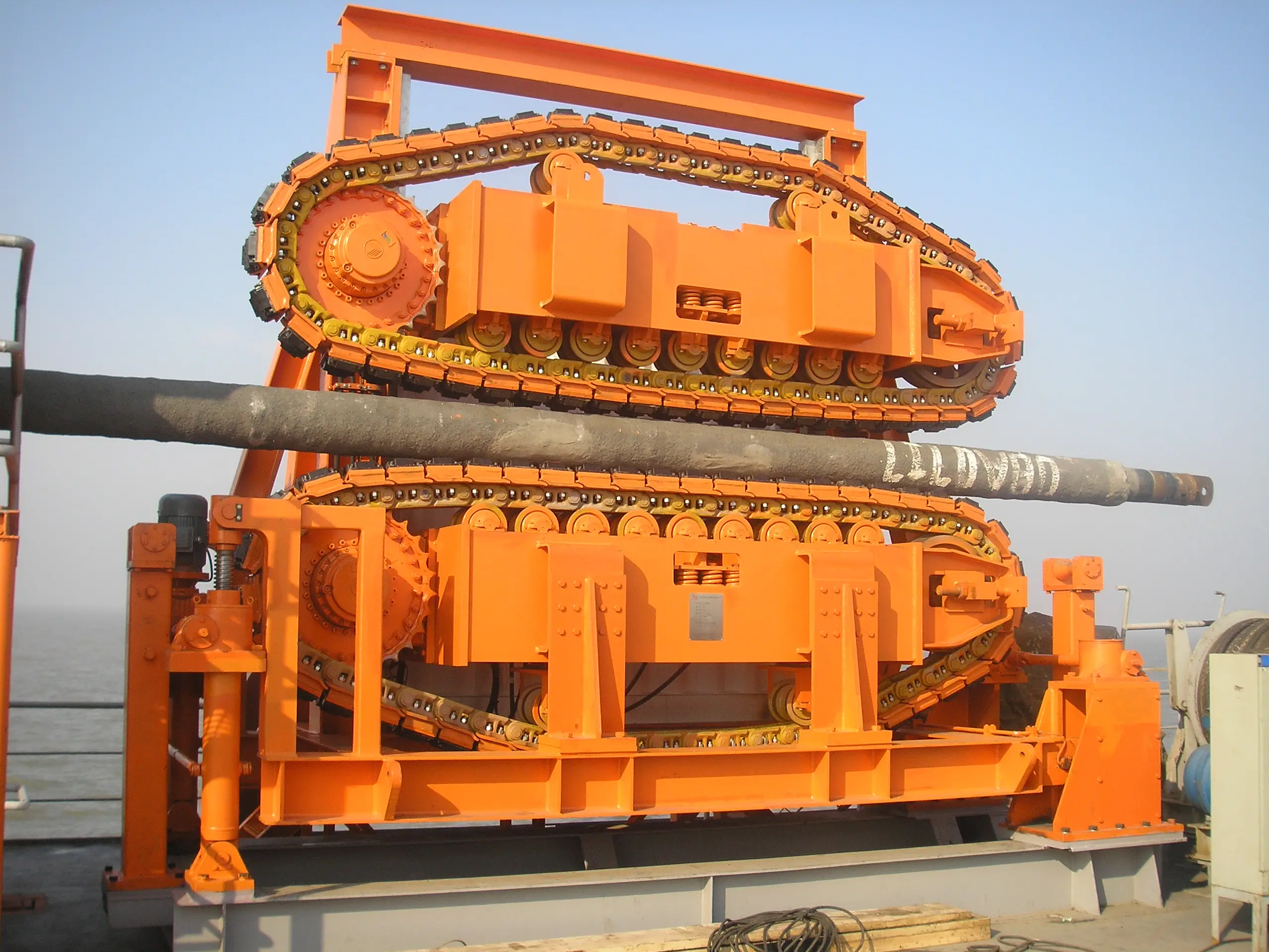 Large Pipeline Transportation Tensioner For Pipe Laying System ThatShop Large Pipeline Transportation Tensioner For Pipe Laying System ThatShop