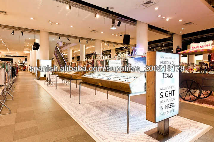 Lujosos cajas de exhibidor para optica muebles para tienda de optica ...