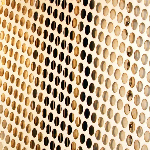 Paneles De Malla De Metal Perforados De Acero Inoxidable Con Agujero ...