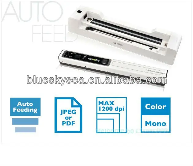 Skypix Tsn450 / A02 Portátil De Documento / Scanner Foto 1200 Dpi ...