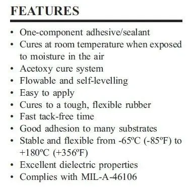 Dow Corning 734 Fluido Tela Adhesiva De Silicona Rtv Selladores - Buy ...