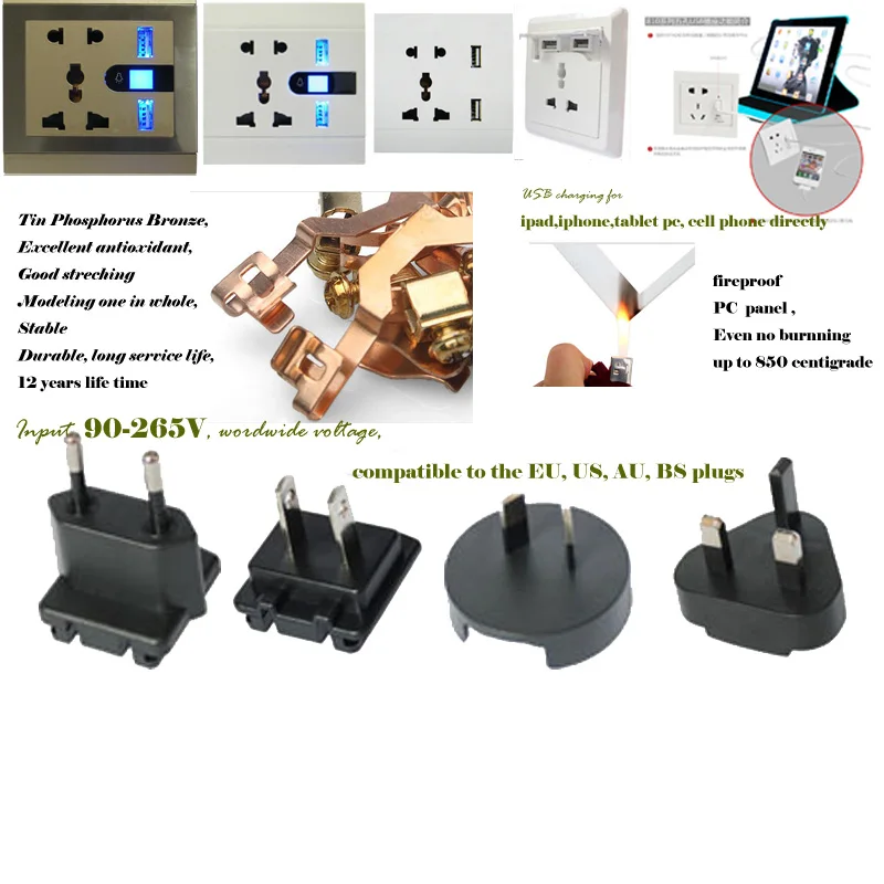 New Products 2016 India 5 Pins Female Industrial Socket,Wall Socket ...