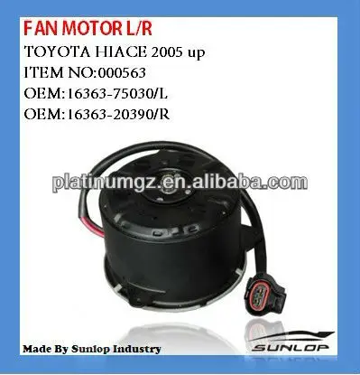 #000415 Fan Blade For Hiace 16361-75030 16361-75040 - Buy Fan Blade,Fan ...