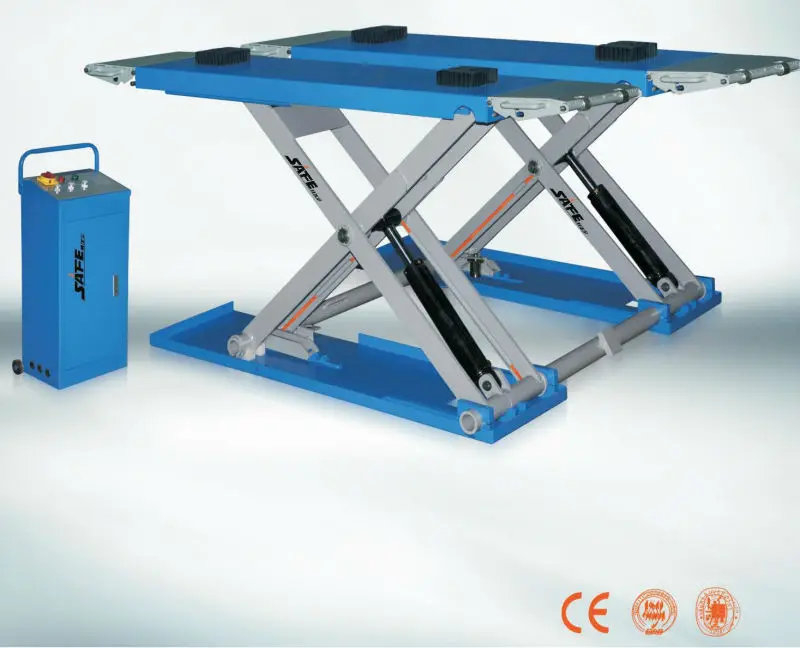 유압 자동차 잭 리프트 낮은 상승 가위 자동차 리프터 Ce