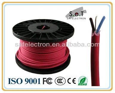 Flexible Copper Stranded Security Shield Fire Alarm Cable 2*1.5mm From ...