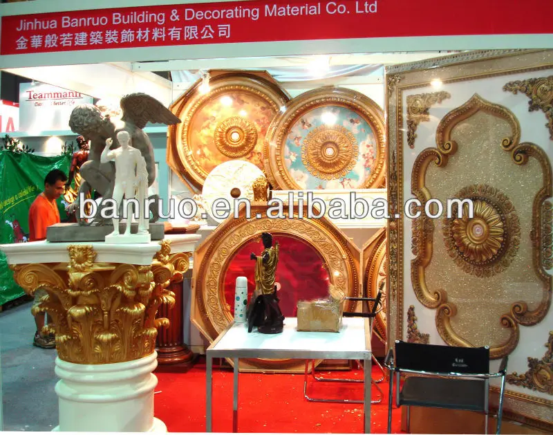 Banruo European-Style PU Ceiling Corbel for House Decor