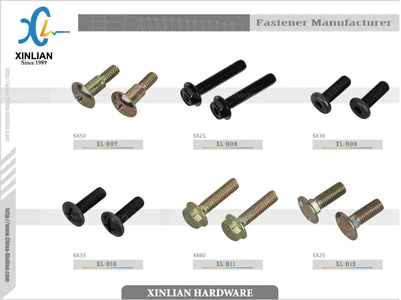 Cross Recessed Square Shell Bolt With Nut Or Hex Nut - Buy Coperture ...