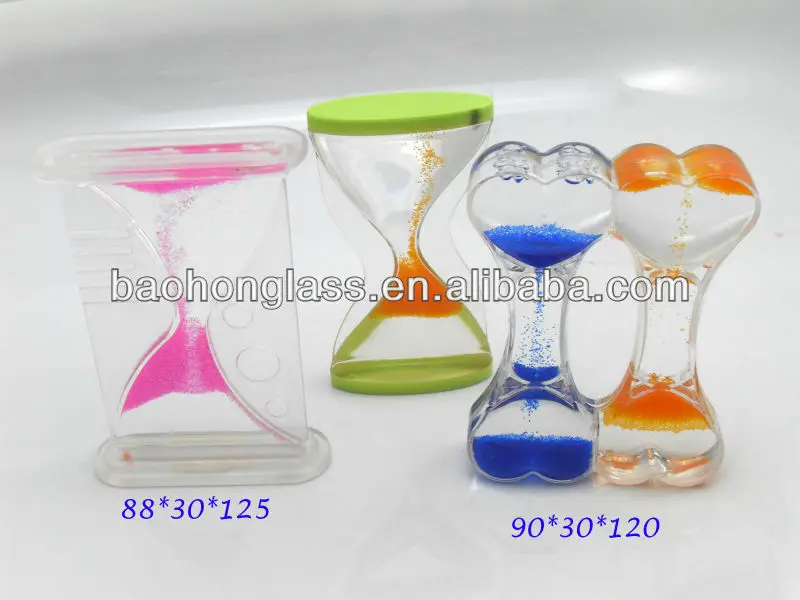 Unique Sands Upward Liquid Oil Hourglass Timer For Kids Gift On ...