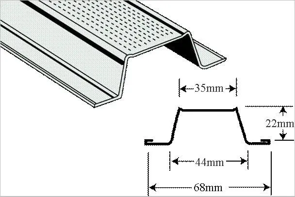Furring / Hat Channel For Ceiling System - Buy Galvanized Steel Furring ...