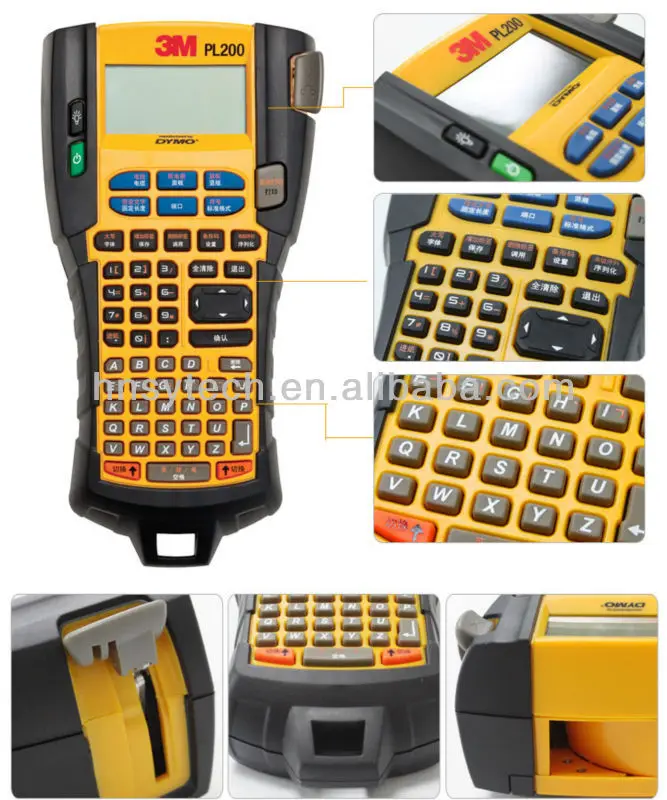 Barcode Label Printer / 3m Pl200 Electric Wire Label Printer / 3m Brand ...