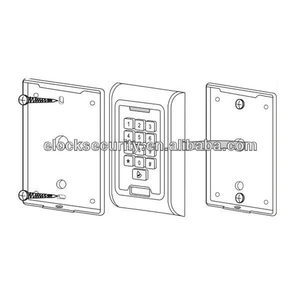 Standalone Access Control With Rfid And Keypad - Buy Access Control ...