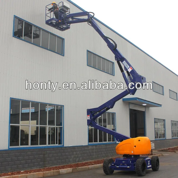 Auto - Propulsé Hydraulique Manivelle Boom Plate - Forme Élévatrice ...