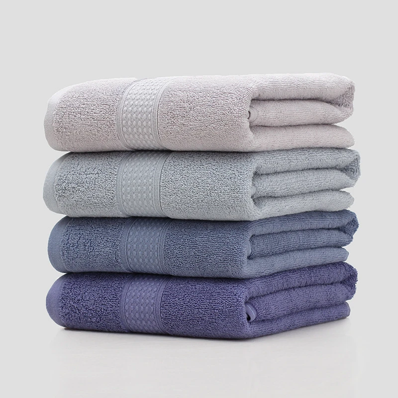 100% Cotton Hand Face Towels Bathroom Set Highly And Soft Absorbent ...