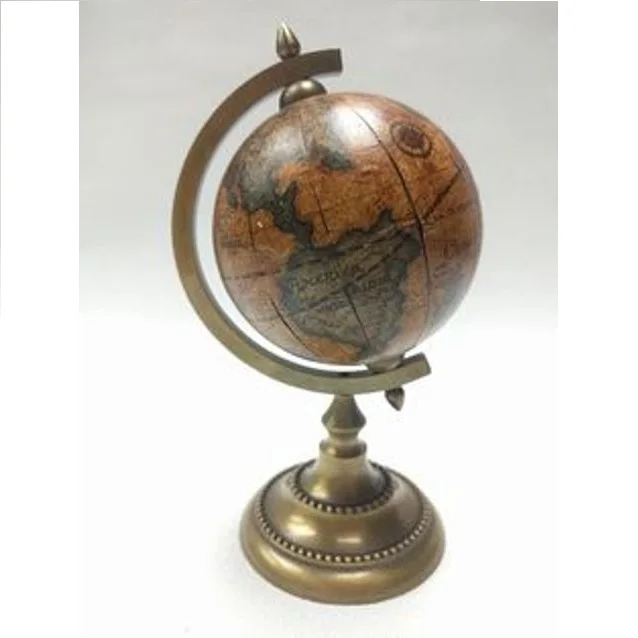 Decorative Globe - Modern World Map Ball Art Craft
