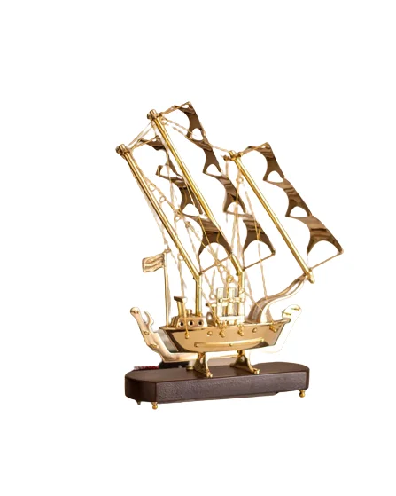 Brass Model Ship - Small Metal Made In India Premium Design Brass Ship ...