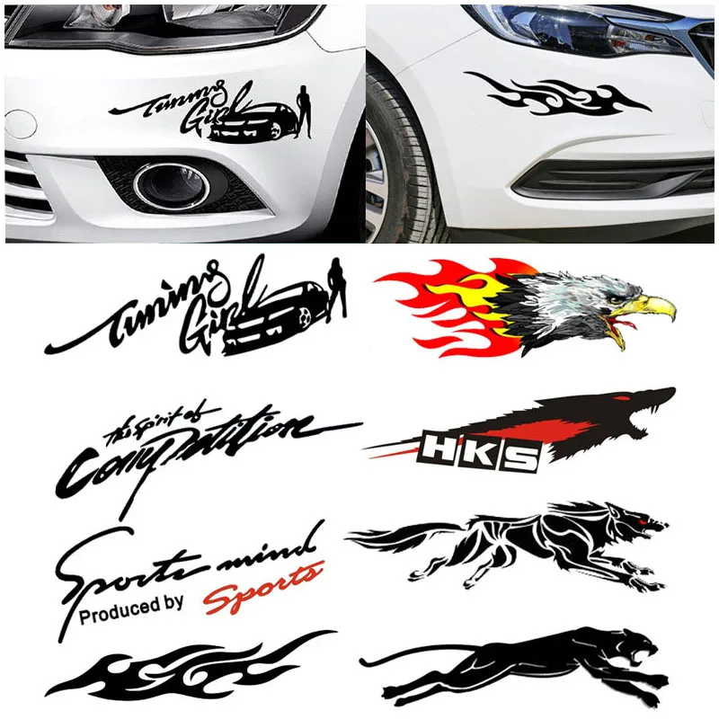 Custom PVC Car Stickers - Durable UV & Laser Print Graphics