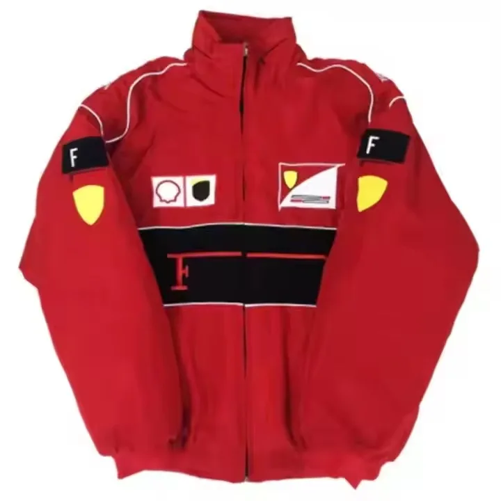 Customizable F1 Racing Suit Inspired Men's Winter Jackets