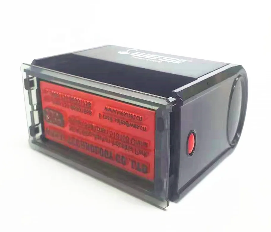 WES Custom Self Inking Stamp - Oval, Square & Rectangle Shapes, Notary ...