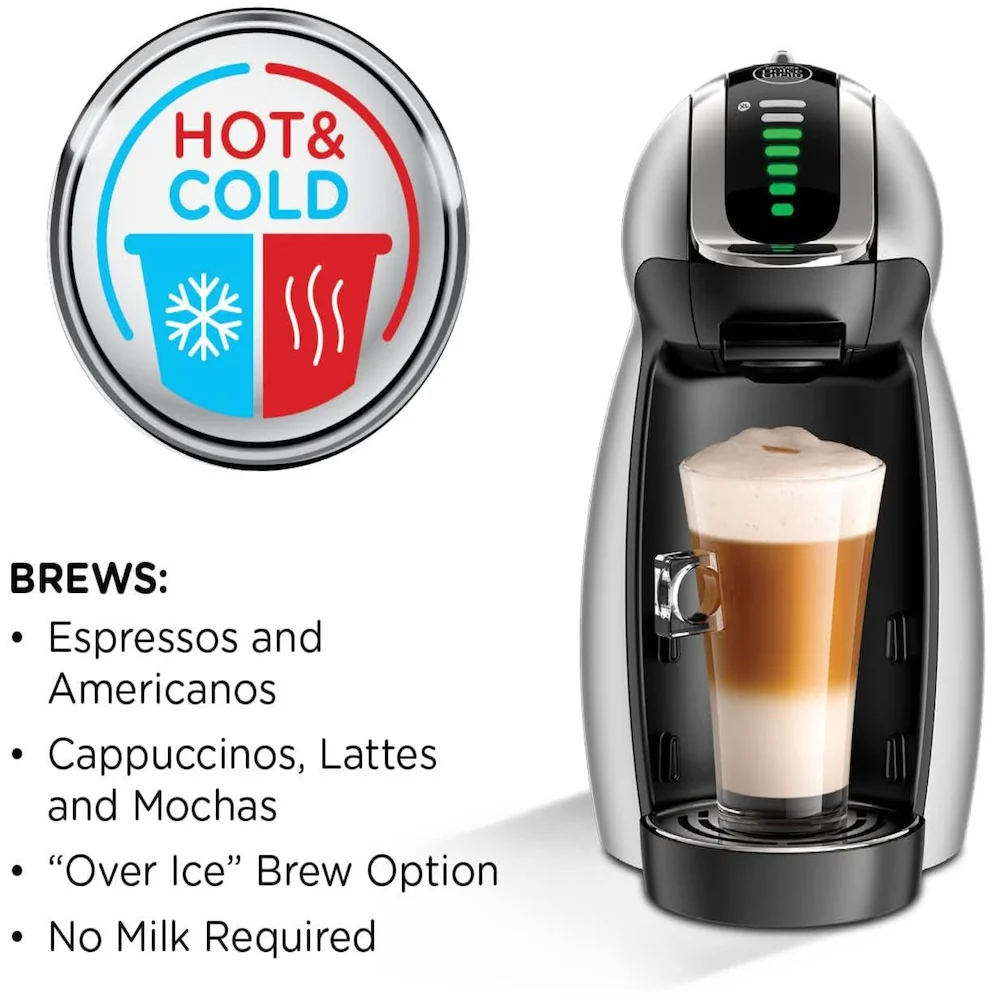 Cafetiere Coffee Maker Dolce Gusto Genio 2 Coffee Machine (black) Easy ...