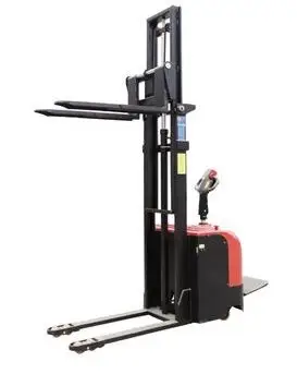 Lifting Equipment Pallet Truck Stacker Warehouse Industrial Walking Electric Pallet Stacker ...