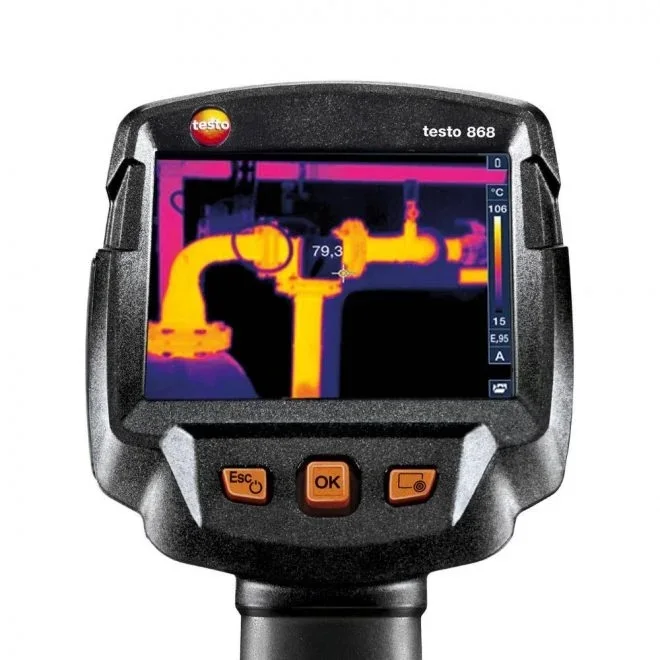 Testo 868 Thermal Imager With Ifov Warning,Testo-assist,And Testo Scale ...