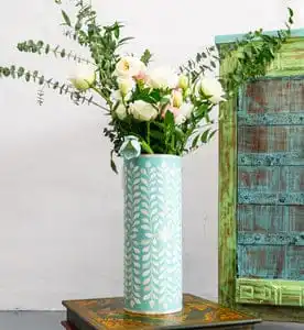 Modern Design Bone Inlay Flower Vase Different Size Best Tableware ...