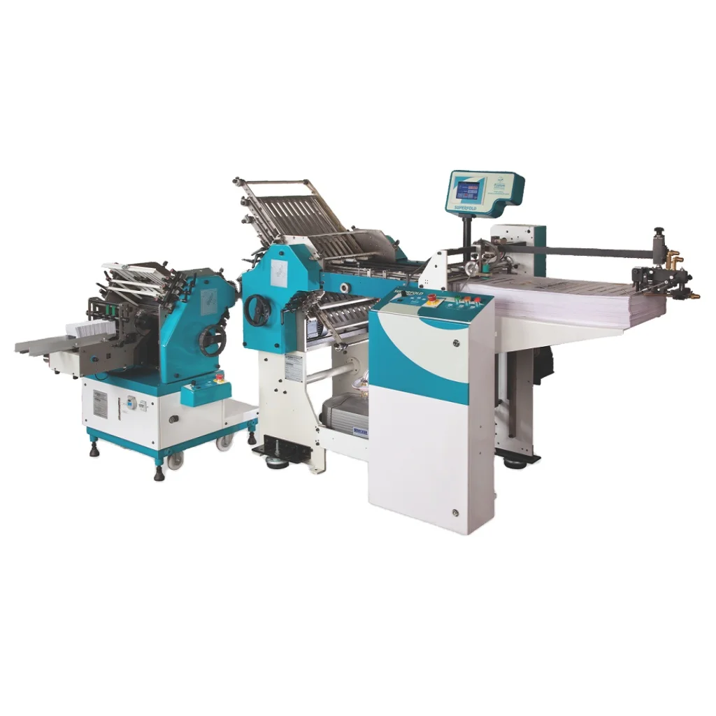 Electric Paper Folding Machine Automatic Large Sheet A2 A3 Paper ...