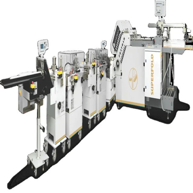 Automatic Vacuum Suction Feeder Paper Folding Machine With Spare Parts ...